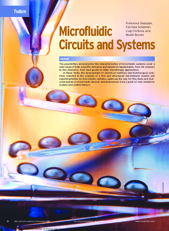 (PDF) Microfluidic circuits and systems