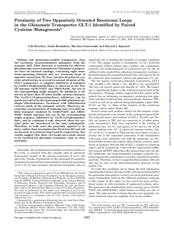 (PDF) Proximity of Two Oppositely Oriented Reentrant Loops in the ...