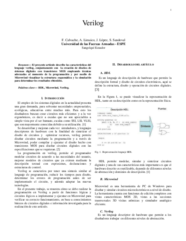 (PDF) PAPER-VERILOG