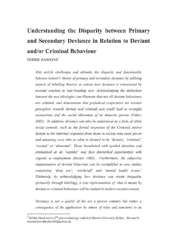 (PDF) Understanding the Disparity between Primary and Secondary ...