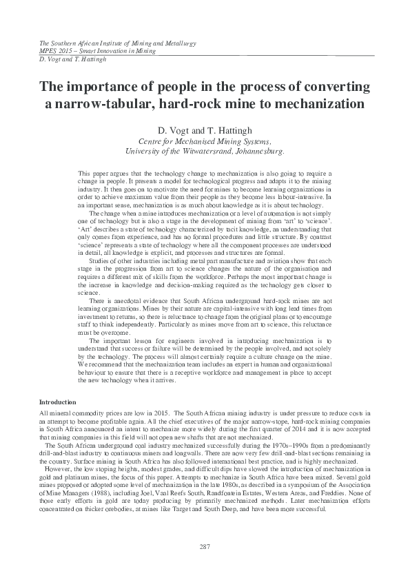 (PDF) The importance of people in the process of converting a narrow ...