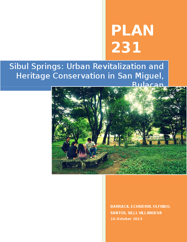 Sibul Springs Resort, Central Luzon