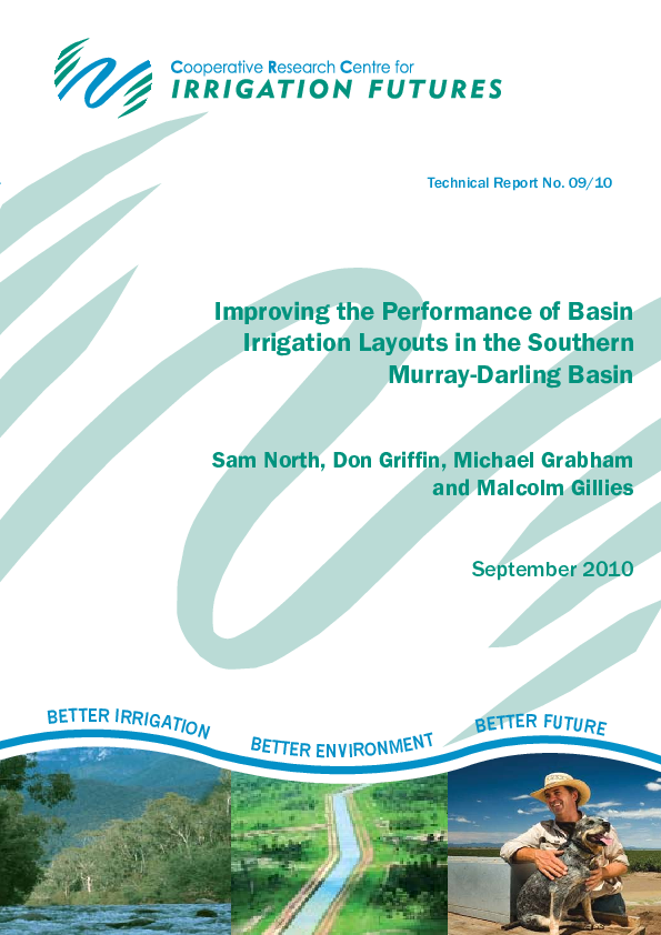 (PDF) Improving the Performance of Basin Irrigation Layouts in the ...