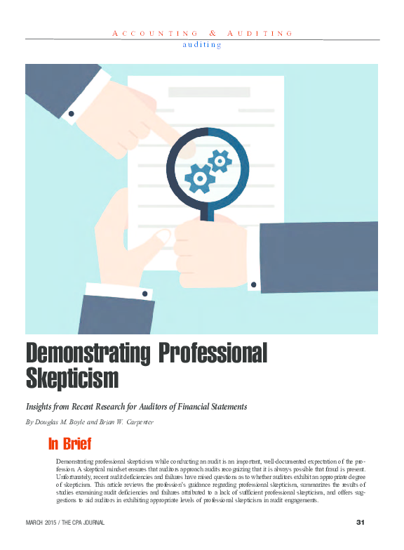 (PDF) Demonstrating Professional Skepticism Insights from Recent ...