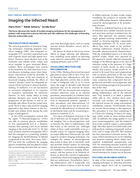 (PDF) Imaging the Infected Heart