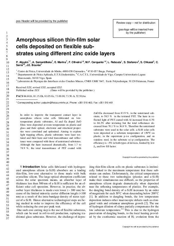 (PDF) Amorphous silicon thin-film solar cells deposited on flexible ...