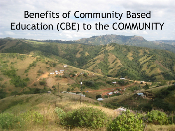 (PPT) Benefits of Community Based Education (CBE) to the Community