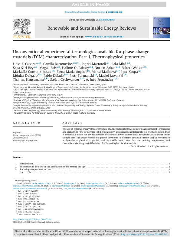 (PDF) Unconventional experimental technologies available for phase ...