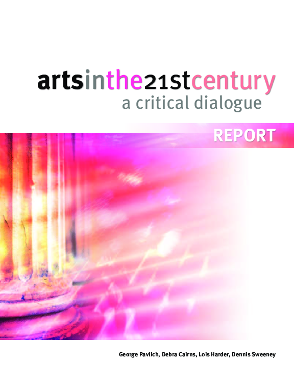 (PDF) A Critical Dialogue in the Arts for the 21 st Century | Debra ...