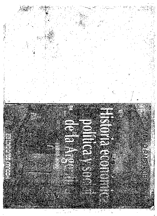 (PDF) Historia Economica Politica y Social de la Argentina - Mario ...
