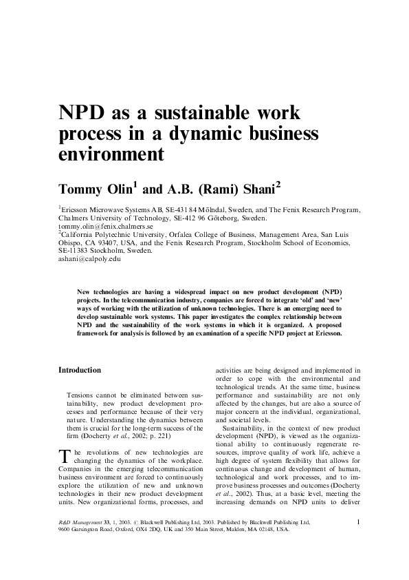 pdf-npd-as-a-sustainable-work-process-in-a-dynamic-business