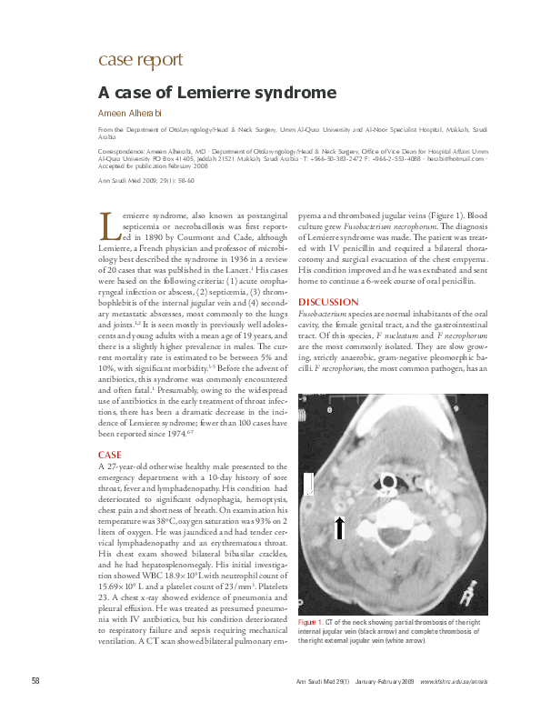 (PDF) Radiological approach and findings of septic neurological ...