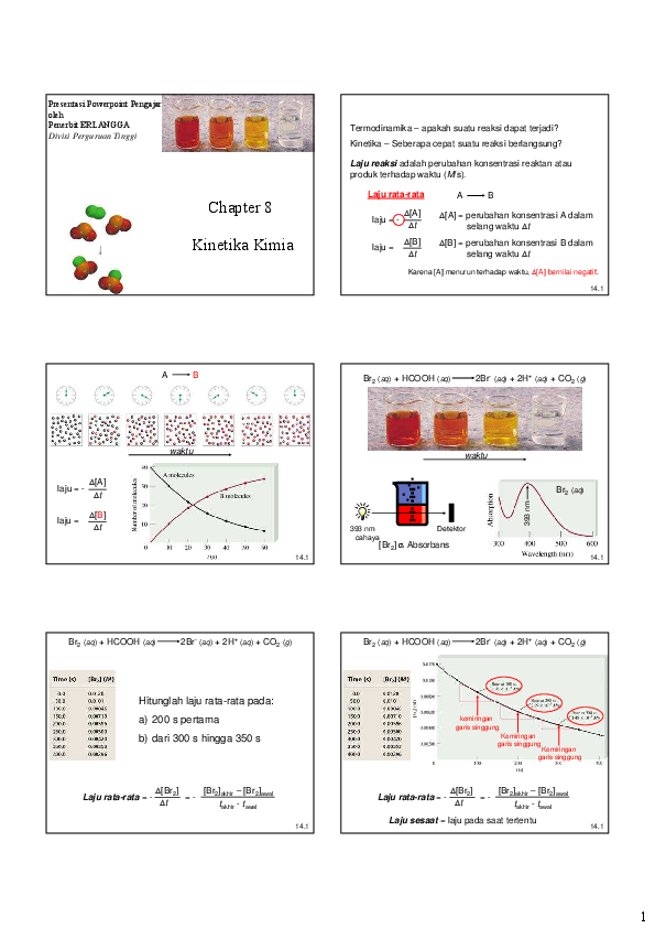 (PDF) Kinetika Kimia