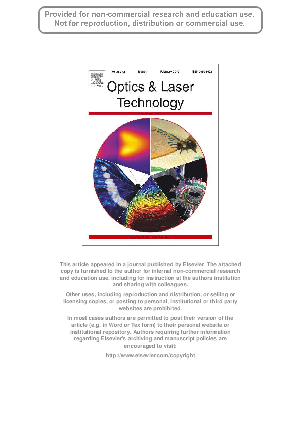 (PDF) Properties of diode laser pumps for high-power solid-state lasers ...