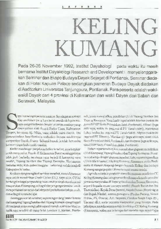 (PDF) Keling Kumang