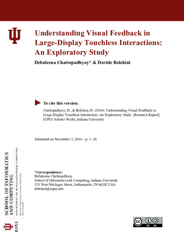 (PDF) Understanding Visual Feedback in Large-Display Touchless ...