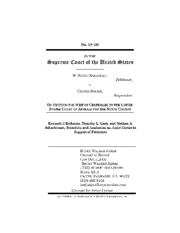 (PDF) Brief of Amicus Curiae in Support of Petition for Writ of ...