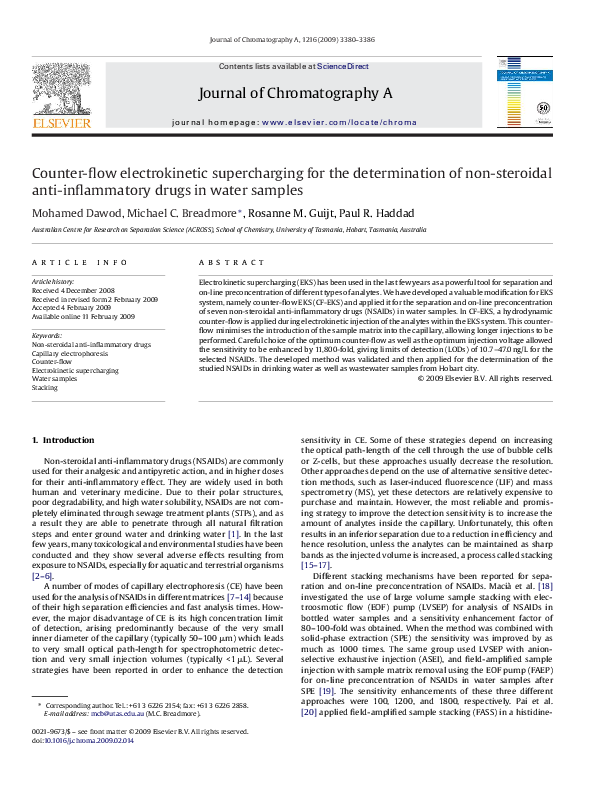 (PDF) Strategies for the on-line preconcentration and separation of ...