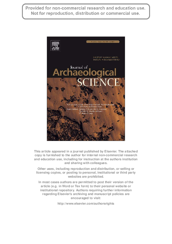 (PDF) A review of quantification of lithic use-wear using laser ...