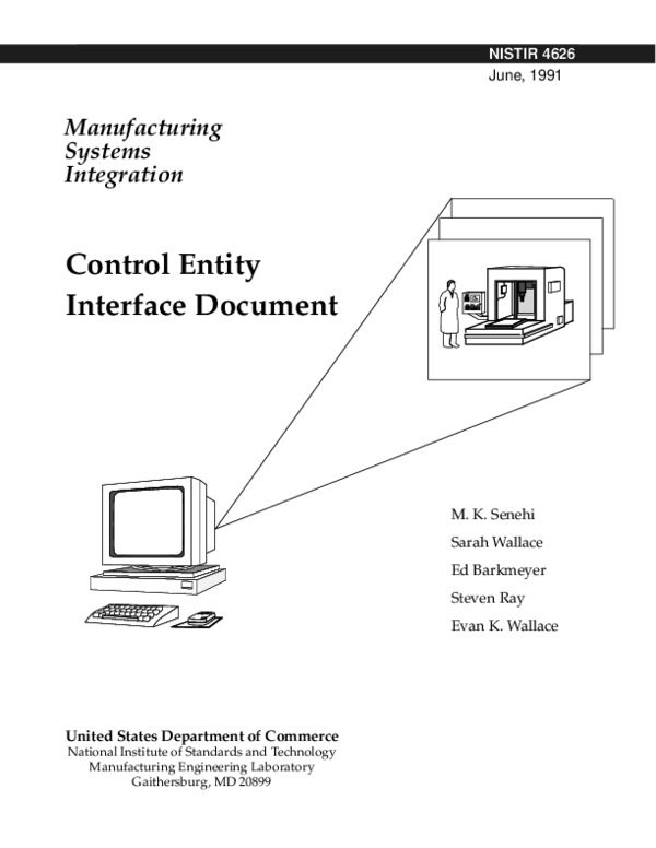 (PDF) Control Entity Interface Document