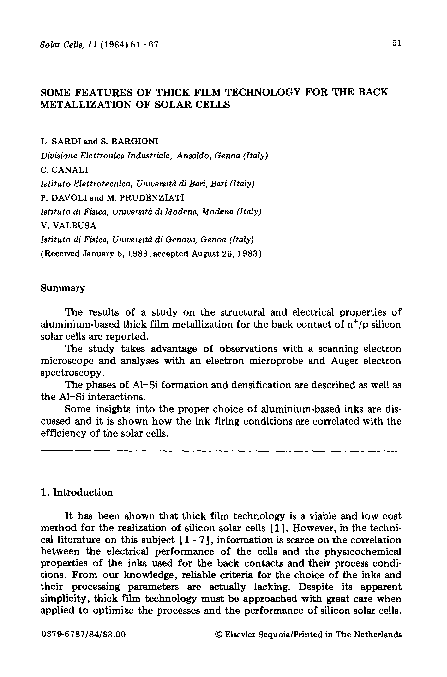 (PDF) Some features of thick film technology for the back metallization ...
