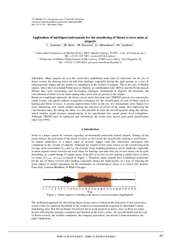 (PDF) A novel intelligent instrument for the detection and monitoring of thrust reverse noise at ...