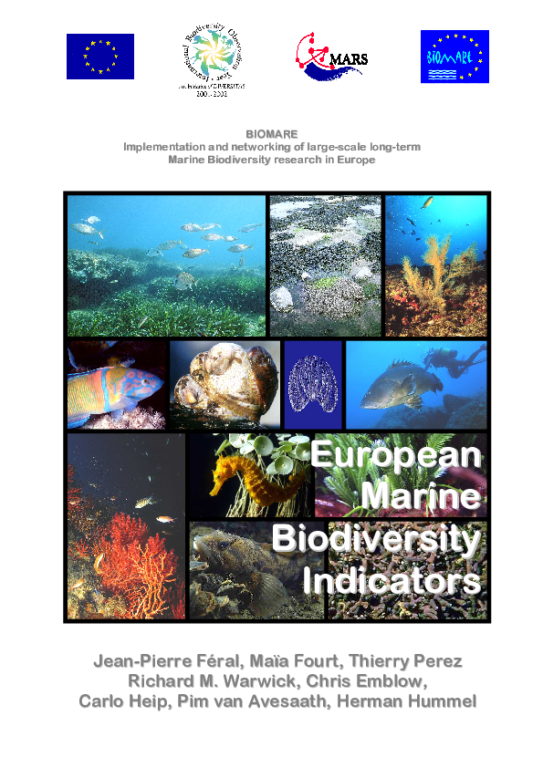 (PDF) BIOMARE European Marine Biodiversity Indicators