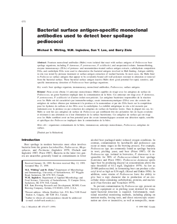 (PDF) Bacterial surface antigen-specific monoclonal antibodies used to ...