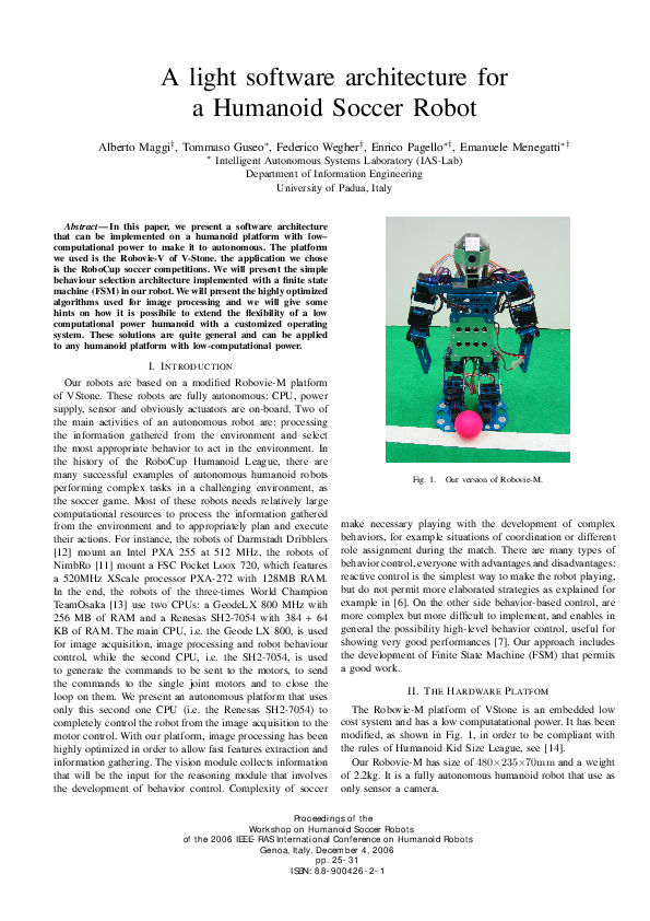 (PDF) NUClear: A Loosely Coupled Software Architecture for Humanoid ...