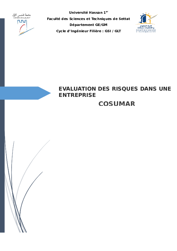 les risques en entreprise