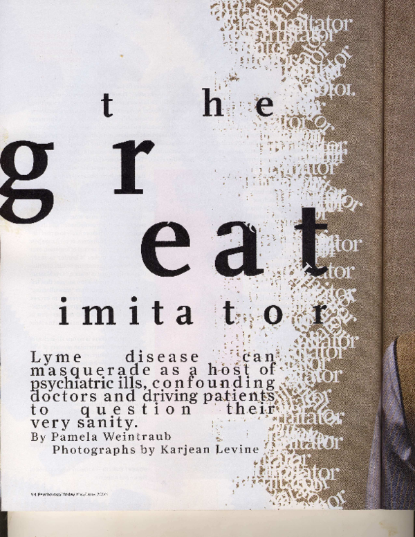 (PDF) The great imitator