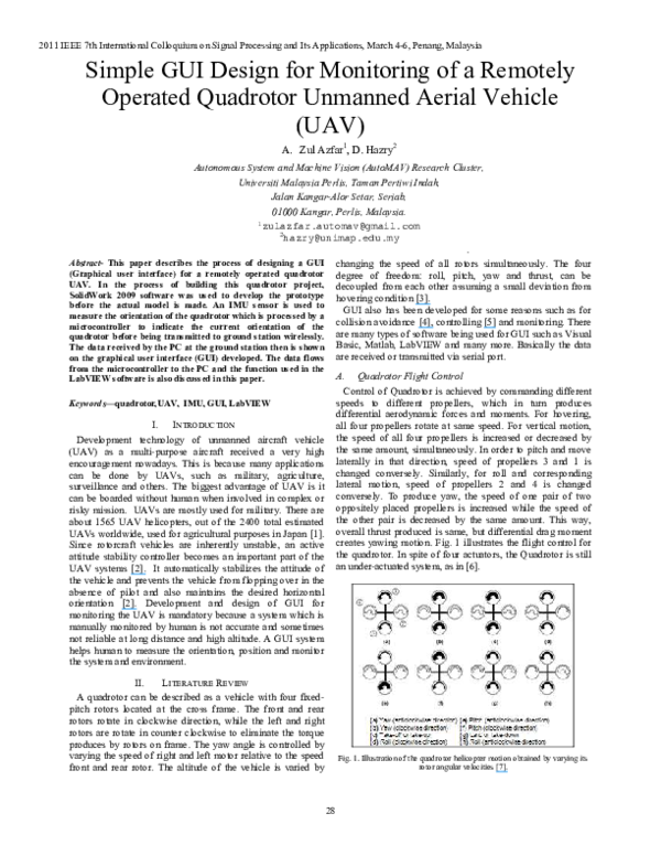 (PDF) Simple GUI design for monitoring of a remotely operated quadrotor ...
