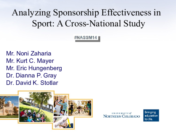 (PPT) Analyzing Sponsorship Effectiveness in Sport: A Cross-National Study
