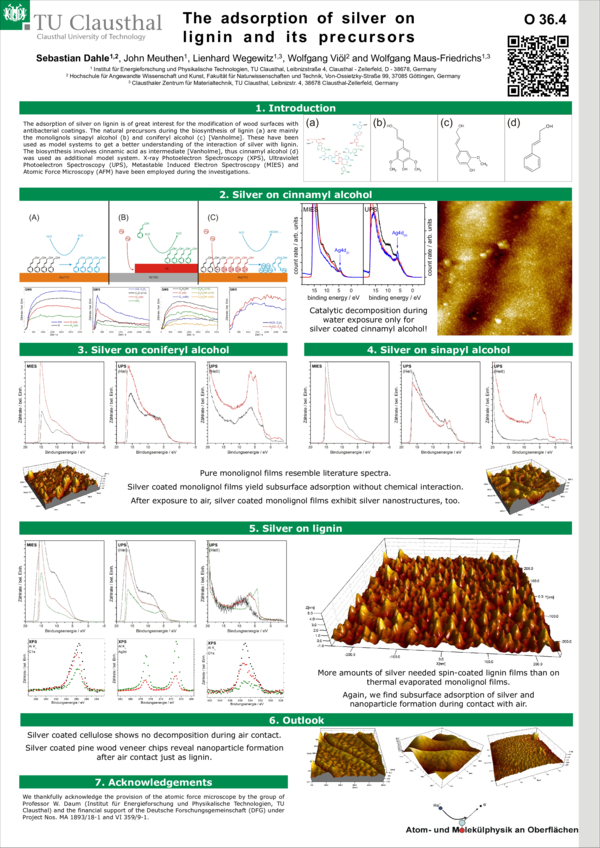 (PDF) The adsorption of silver on lignin and its precursors
