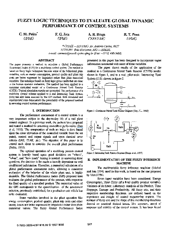 Fuzzy Logic Techniques