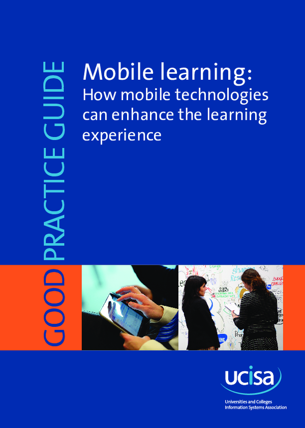 (PDF) Mobile learning: How mobile technologies can enhance the learning ...