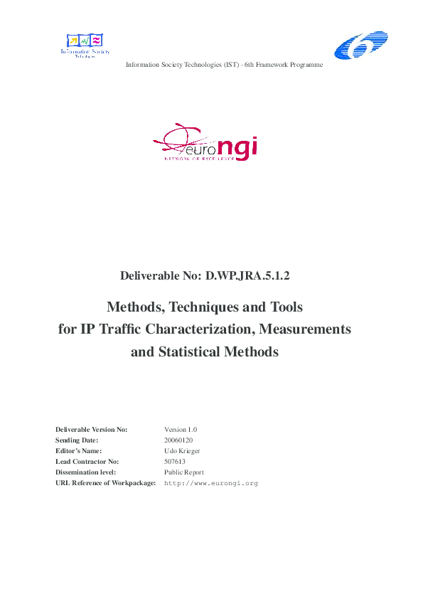 (PDF) On-Line Segmentation of Non-stationary Fractal Network Traffic with Wavelet Transforms and ...