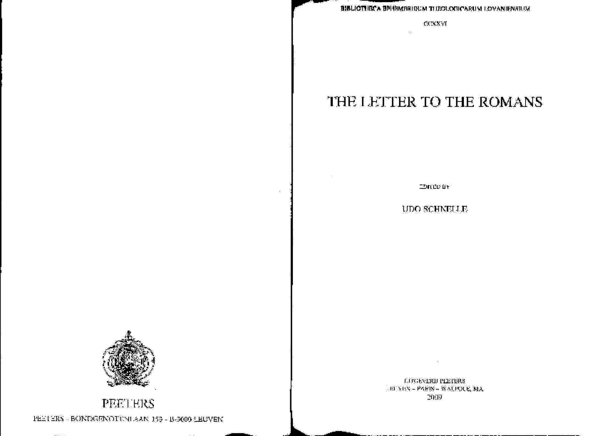 (PDF) The LXX Background of Hilasterion in Romans 3:25