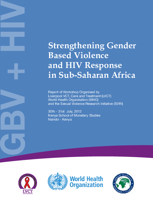 GBV HIV Workshop Report