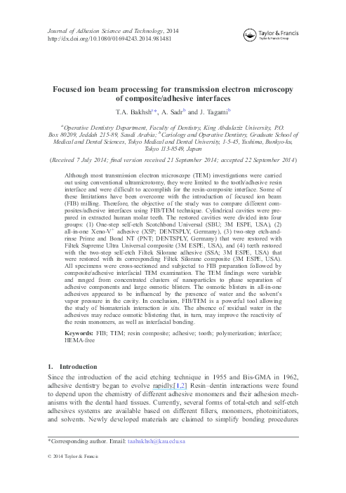 (PDF) Focused ion beam processing for transmission electron microscopy ...
