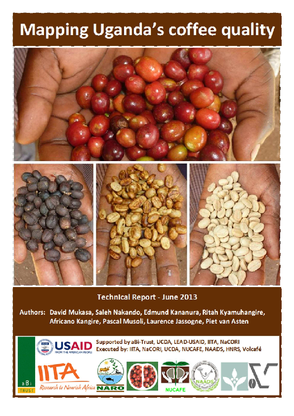 (PDF) Mapping Uganda's coffee quality