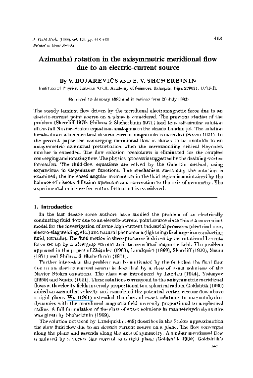 (PDF) Azimuthal rotation in the axisymmetric meridional flow due to an ...