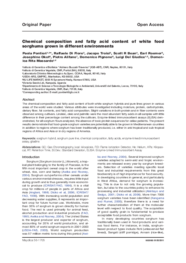 (PDF) CHEMICAL COMPOSITION AND FATTY ACID CONTENT OF BUFFALO CHEESE ...