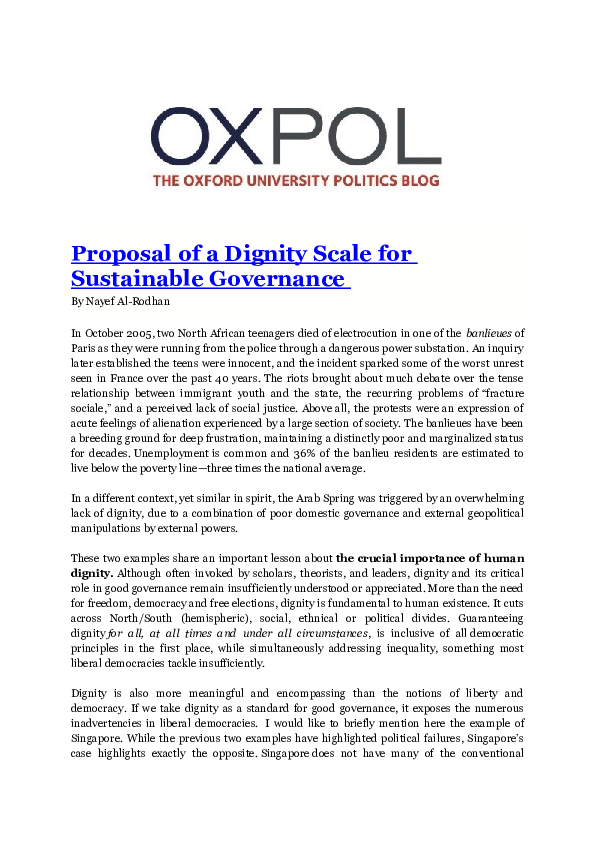 (DOC) Dignity Scale for Governance in Banlieues