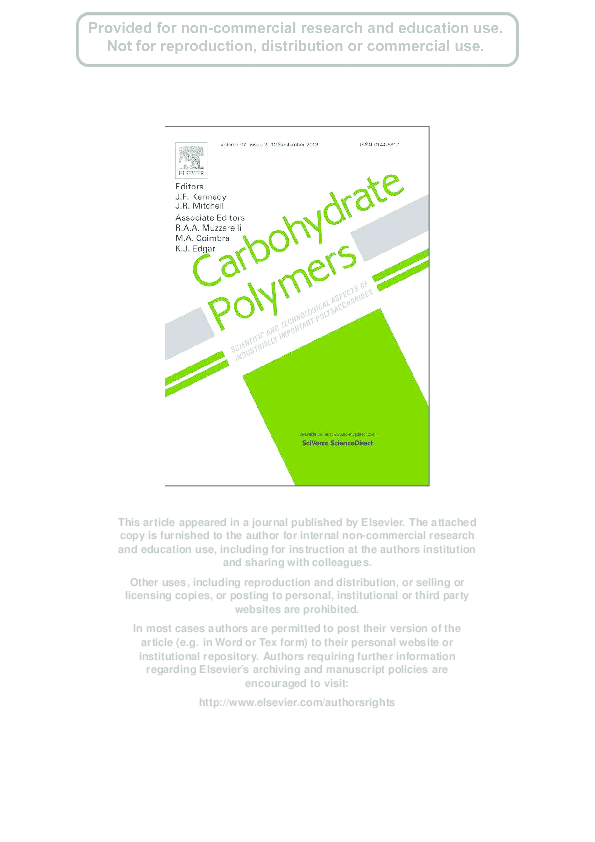 (PDF) Synthesis and characterization of ion-imprinted resin based on carboxymethyl cellulose for ...