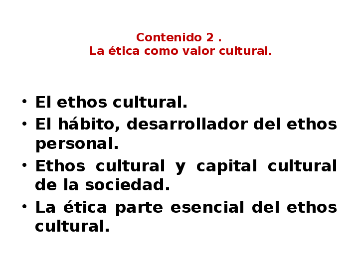 (PPT) ETHOS CULTURAL