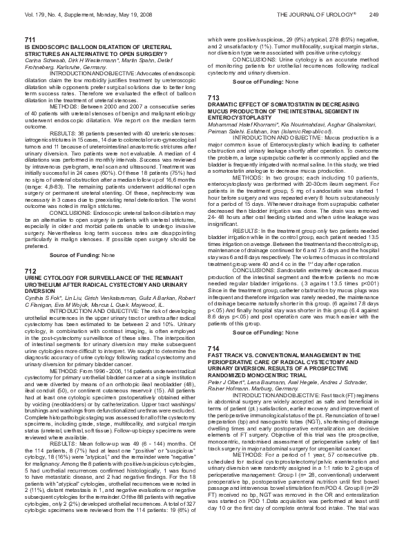 (PDF) URINE CYTOLOGY FOR SURVEILLANCE OF THE REMNANT UROTHELIUM AFTER ...