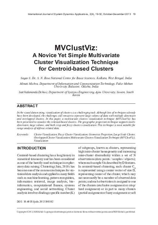 (PDF) MVClustViz: A Novice Yet Simple Multivariate Cluster Visualization Technique for Centroid ...