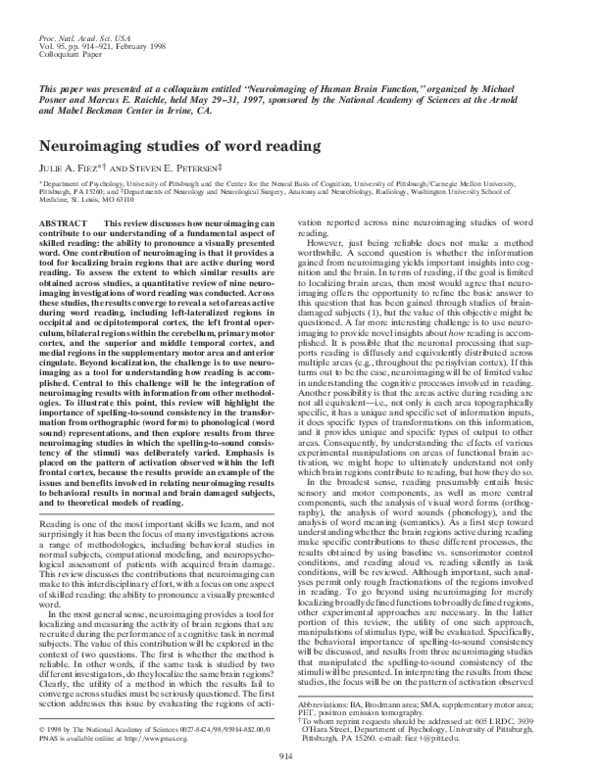 (PDF) This paper was presented at a colloquium entitled ''Neuroimaging ...