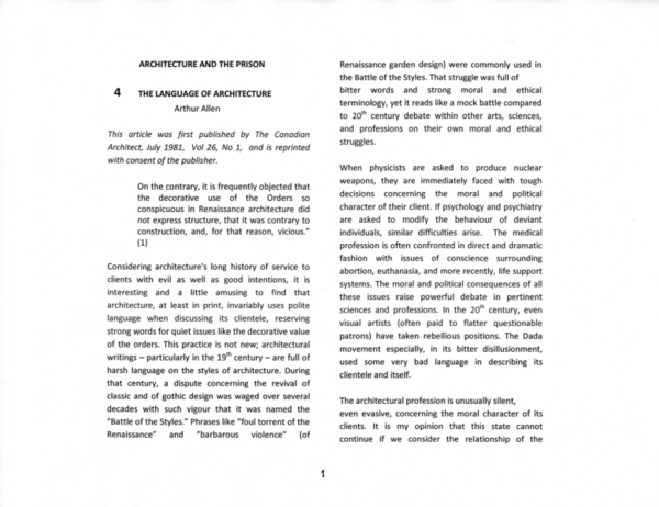 (PDF) 4 The Language of Architecture